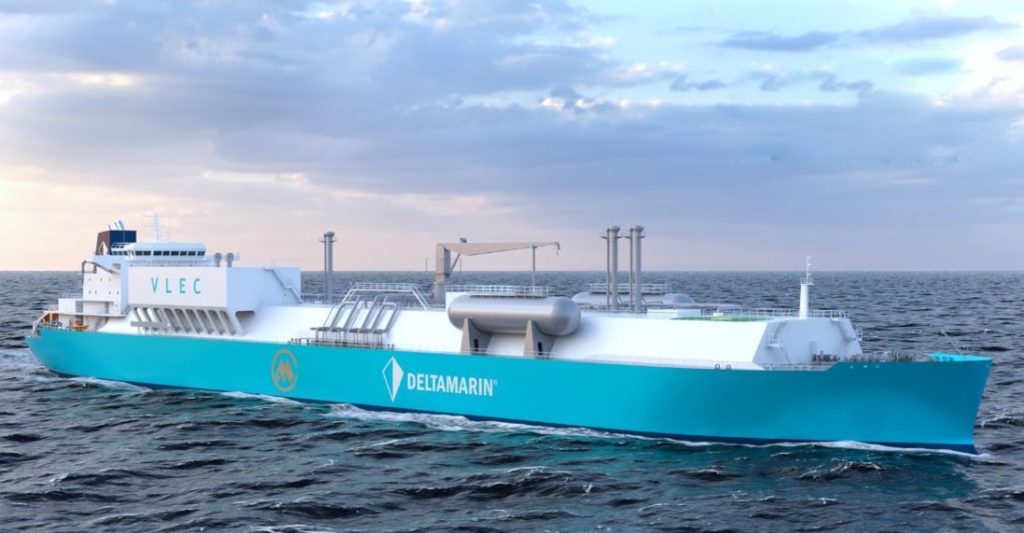 GTT gets OK for three-tank VLEC design - LNG Prime