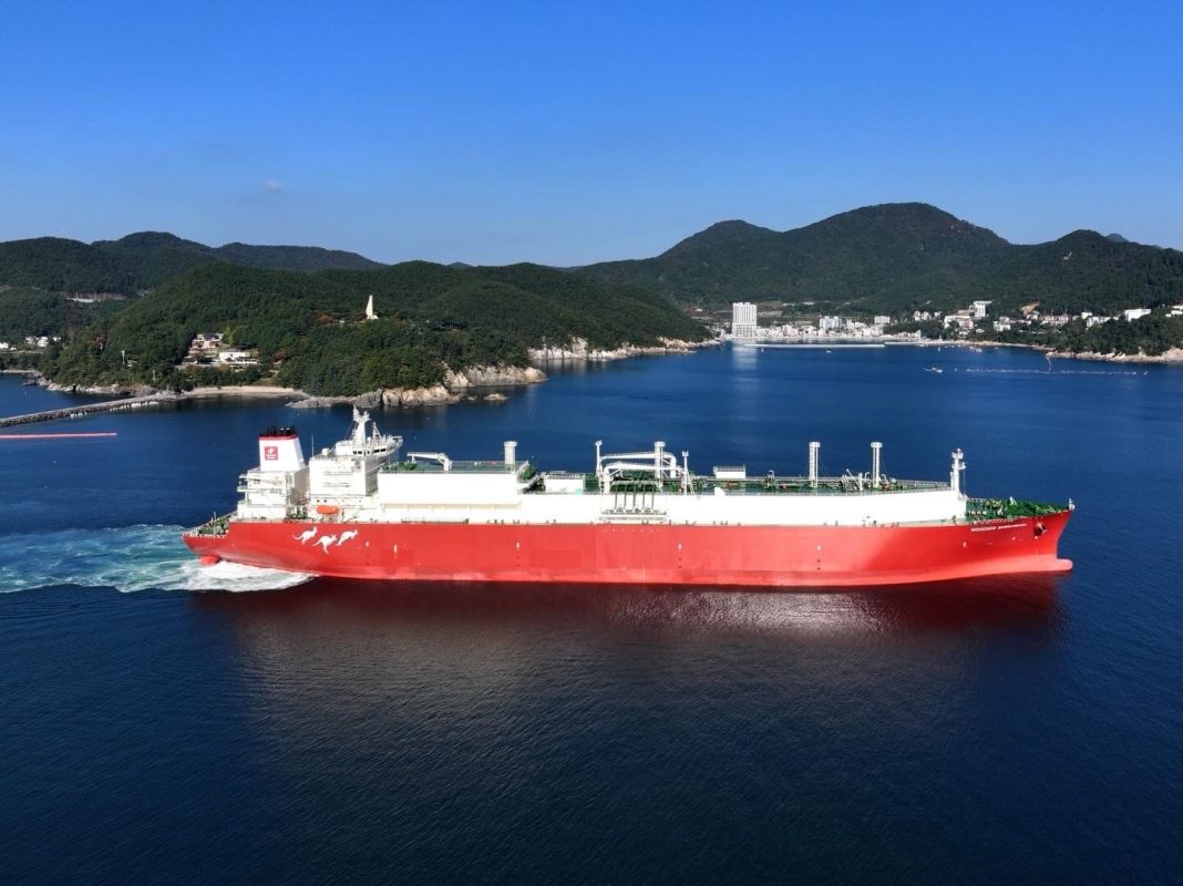 GasLog, Woodside take delivery of LNG carrier in South Korea - LNG Prime